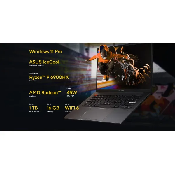 لپ تاپ ایسوس Asus Vivobook S 14 (M3402 Ryzen 6000) | هانسل